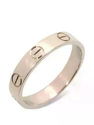 Cartier 18k White Gold Love Ring