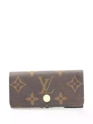 LOUIS VUITTON 2021s Multiclés Monogram 4-key Holder - Brown