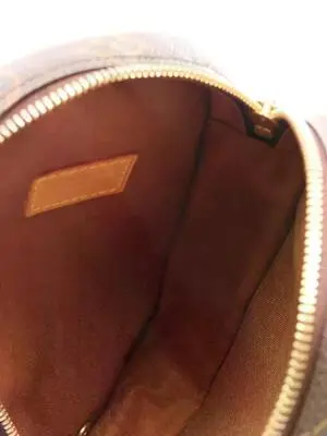LOUIS VUITTON 2004 Pochette Ganju Monogram Canvas Crossbody Bag