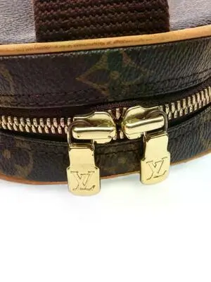 LOUIS VUITTON 2004 Pochette Ganju Monogram Canvas Crossbody Bag