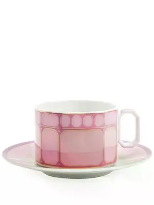 ROSENTHAL Signum Rose Cup And Saucer - Pink