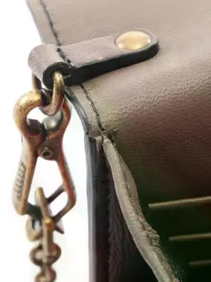 Bottega Veneta 2010s Leather Crossbody Bag