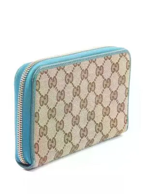 Gucci 2000s Gg-canvas Long Wallet - Neutrals