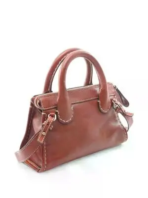 Chloé Edith Buckle Two-way Handbag - Brown