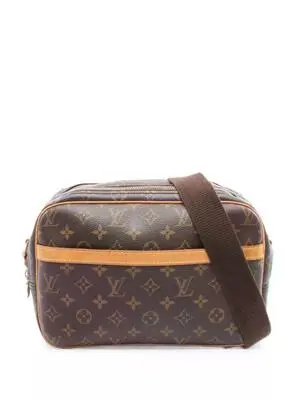 LOUIS VUITTON 2004 Reporter Pm Monogram Shoulder Bag - Brown