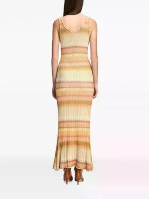 Cinq À Sept Edie Stripe-pattern Maxi Dress