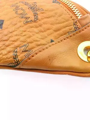 Mcm 2010s Visetos Chain Belt Bag