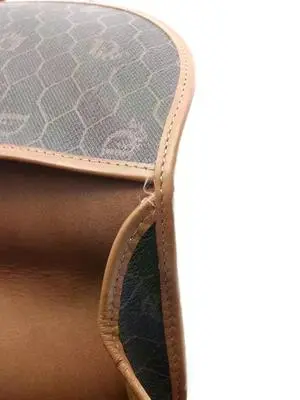 Dior 2000s Honeycomb-pattern Shoulder Bag