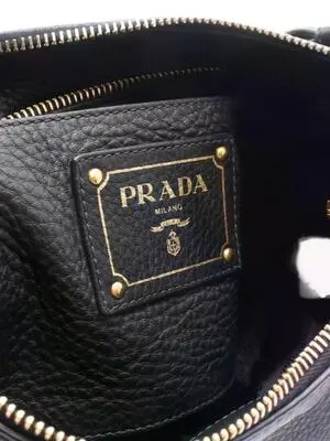 Prada 2010s Vitello Daino Shoulder Bag
