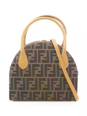 Fendi 2010s Zucca Tote Bag - Brown