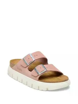 BIRKENSTOCK Arizona Buckle-fastening Platform Slides