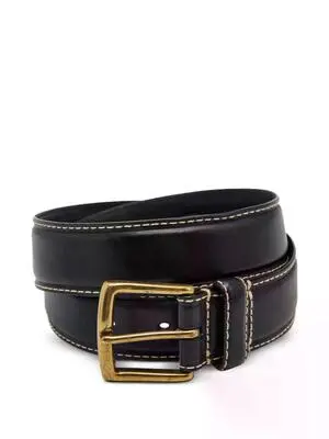 Polo Ralph Lauren Leather Buckle Belt - Black