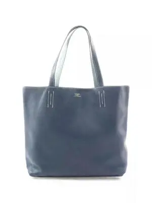 Hermès 2012 Double Sens 45 Tote Bag - Blue