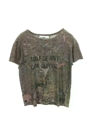 Dior 2010s Toile De Jouy Short-sleeve T-shirt - Brown