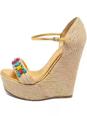 Gucci Buckled Espadrilles