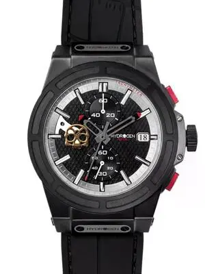 HYDROGEN Otto 40mm Skull Chronograph Watch
