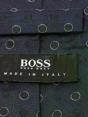 BOSS Circle Jacquard Tie