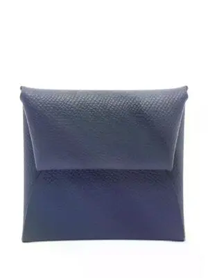 Hermès 2023 Bastia Coin Purse - Blue