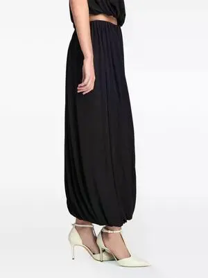 Cinq À Sept Calden Gathered Maxi Skirt - Black