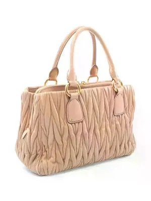 Miu Miu 2000s Matelassé Tote Bag