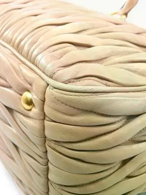 Miu Miu 2000s Matelassé Tote Bag