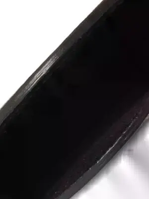 Saint Laurent Logo-embossed Leather Phone Cover