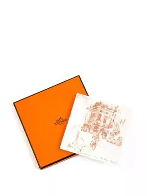 Hermès The Air Of Paris' Porcelain Organizer Tray - White