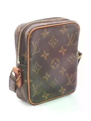 LOUIS VUITTON 1990 Mini Danube Monogram Shoulder Bag