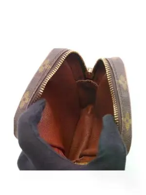 LOUIS VUITTON 1990 Mini Danube Monogram Shoulder Bag