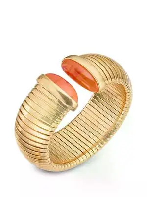 Kurt Geiger Large Metal Cuff Bracelet - Gold