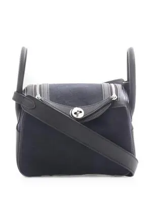 Hermès Mini Lindy 26 Shoulder Bag - Blue