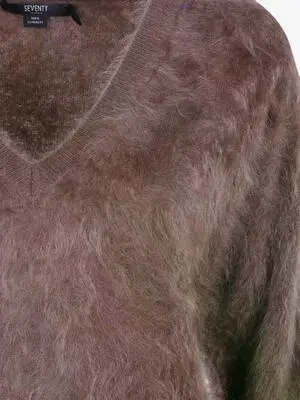 Seventy V-neck Cashmere Sweater - Brown