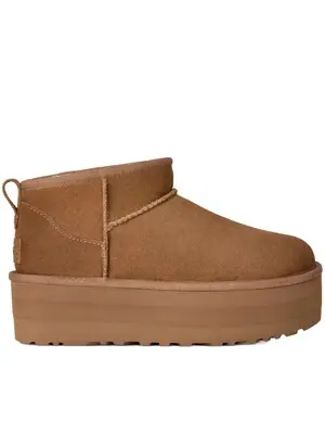 UGG Classic Ultra Mini Platform Boots - Brown