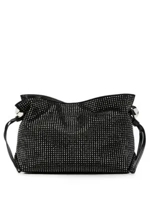 Liu Jo Crystal-embellished Clutch Bag - Black