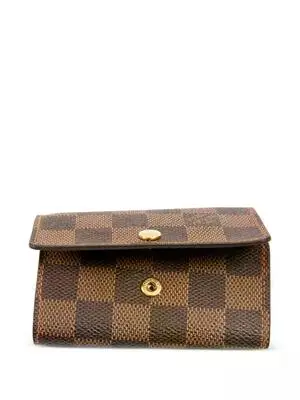 LOUIS VUITTON 2000s Damier Ebène Six-hook Key-case - Brown