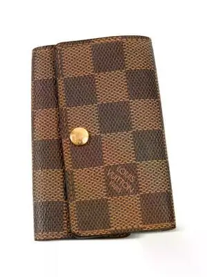 LOUIS VUITTON 2000s Damier Ebène Six-hook Key-case