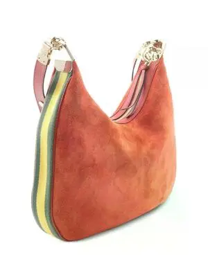 Gucci 2010s Medium Attache 2-way Shoulder Bag - Orange