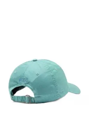 Ralph Lauren Logo-embroidered Cotton Cap Green