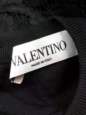 Valentino Garavani Lace Scalloped Dress