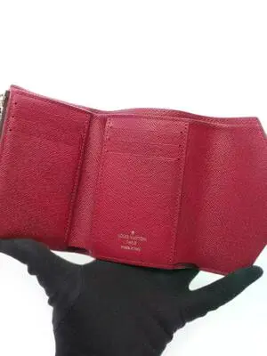 LOUIS VUITTON 2010s Victorine Monogram Wallet - Brown