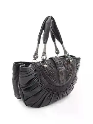 Dior 2000s Plissé Gather Shoulder Bag