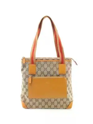 Gucci Gg Canvas Tote Bag - Neutrals