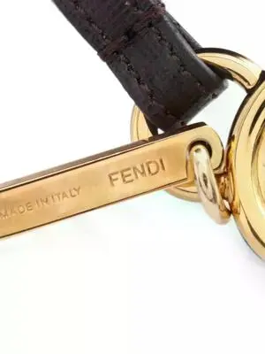 Fendi 2010s Pom-pom Bag Charm - Brown
