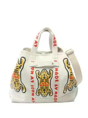 LOUIS VUITTON X Nigo Tiger Journey Tote Bag