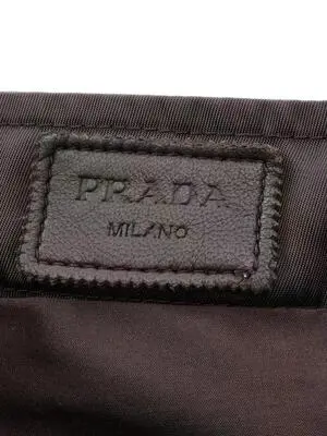 Prada 2010s Belted Zip-pocket Skirt