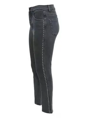 Victoria Beckham 2024 Crystal-detail Jeans