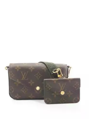 LOUIS VUITTON 2021s Felicie Shoulder Bag - Brown