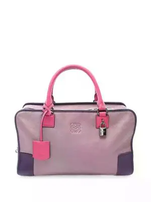 Loewe 2000s Amazona 36 Holdall Bag - Purple