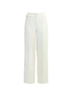 Cinq À Sept Maelor Belted Pleated Trousers - Neutrals