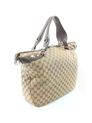 Gucci Gg Canvas Tote Bag - Neutrals